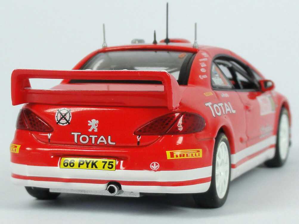 Peugeot 307 CC WRC Rallye Monte Carlo 2005 Total Nr.8, Märtin / Park ...