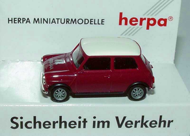 Austin Mini Cooper violett 11. herpa-IAA 1994, Sicherheit im Verkehr ...