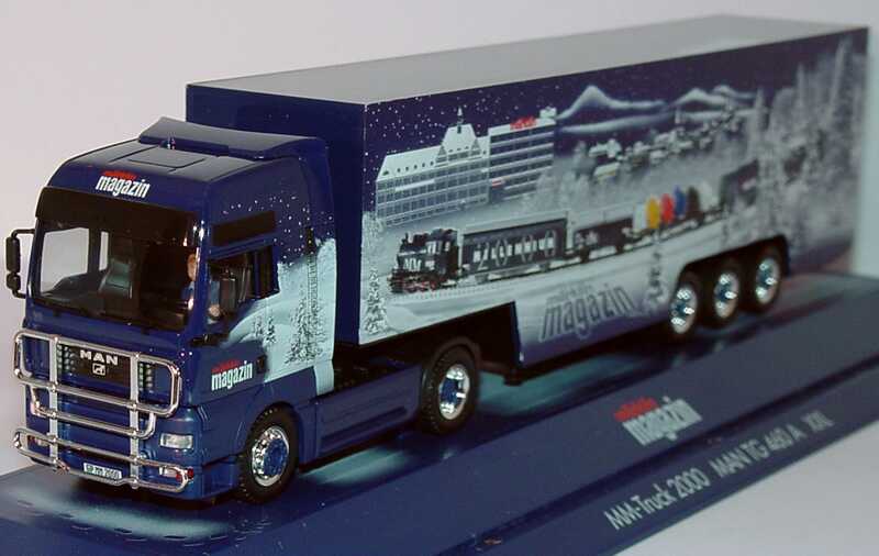 MAN TG-A XXL Fv Cv KoSzg Cv 2/3 Märklin-Magazin 2000 herpa in der 1zu87 ...